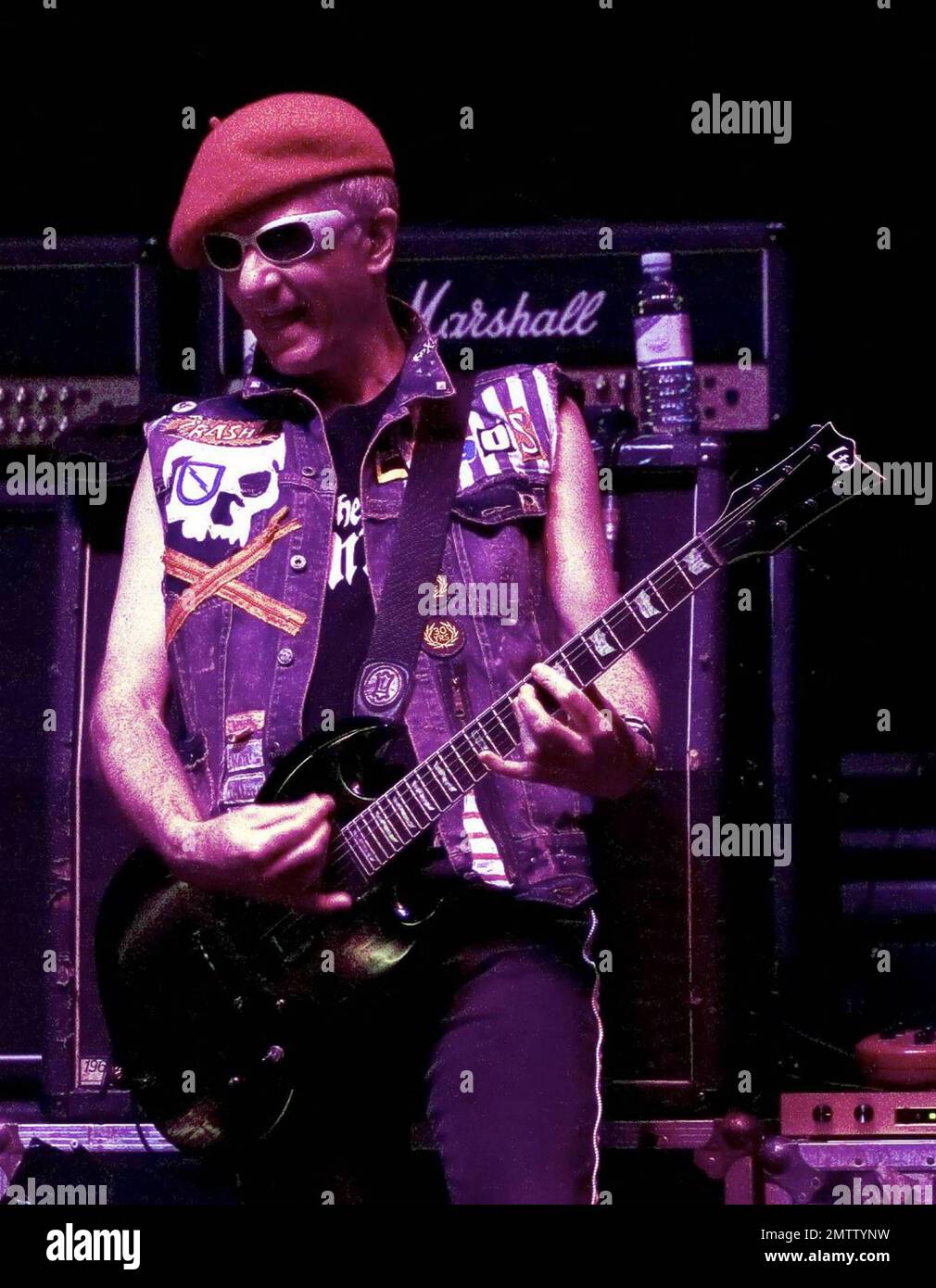 UK punk rock band The Damned performs live at the Hammersmith Apollo ...