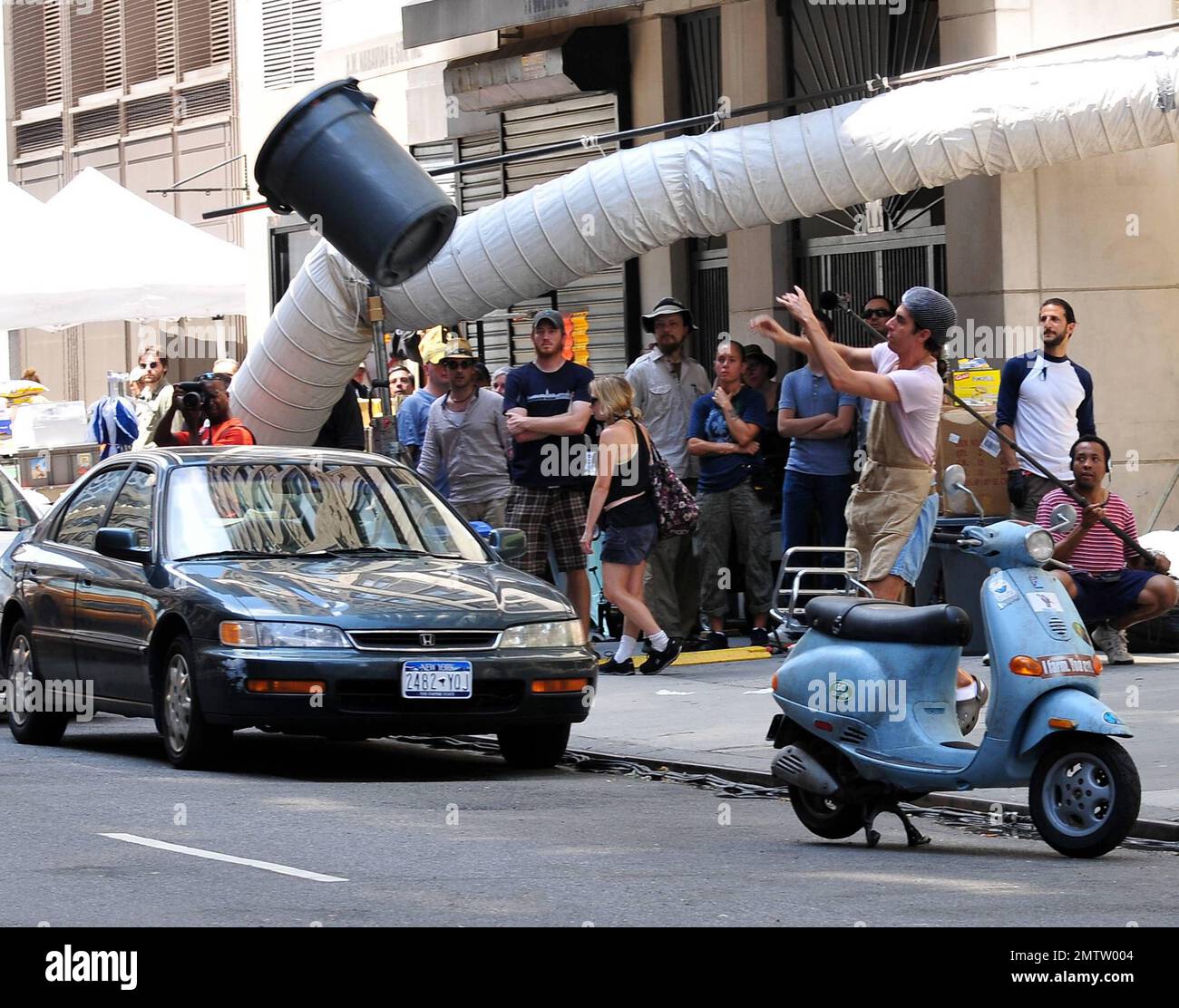 Sasha Baron Cohen and Anna Faris film scenes for their new movie "The ...