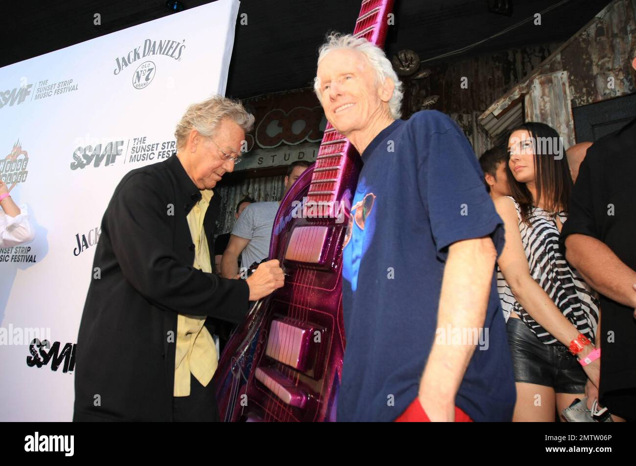 Ray Manzarek and Robby Krieger of 'The Doors' at the 5th Annual Sunset ...