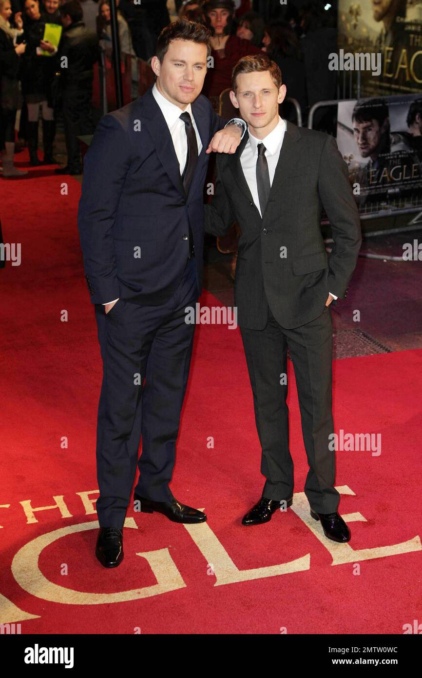 Channing Tatum and Jamie Bell pose for photographers on the red carpet ...