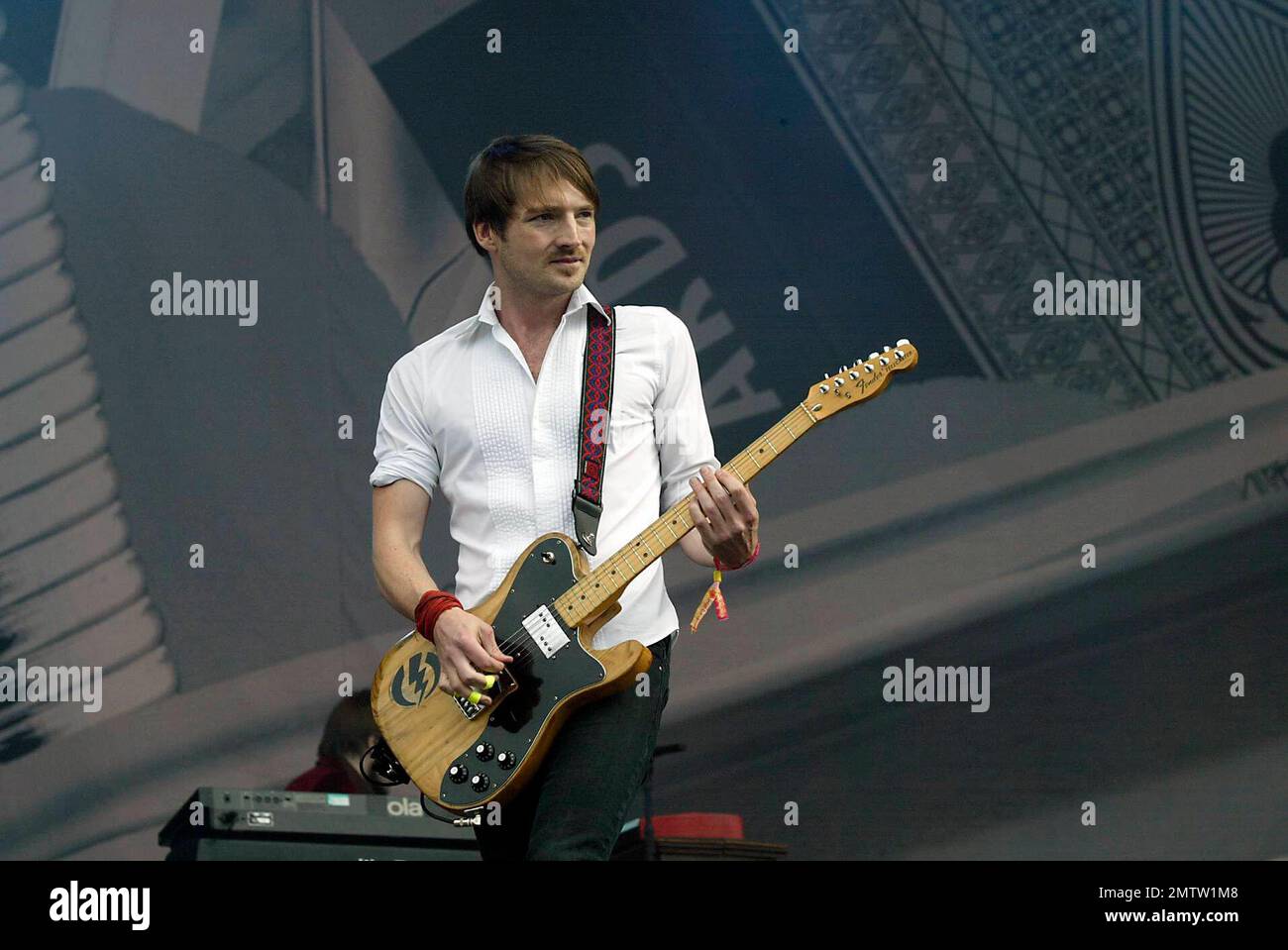 Top UK band The Feeling performs at the "Hyde Park Calling" open-air ...
