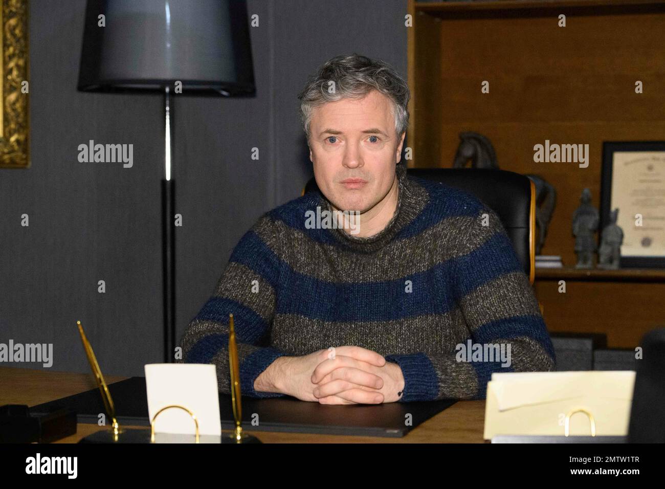 Cologne, Deutschland. 01st Feb, 2023. Actor Daniel AICHINGER plays the ...