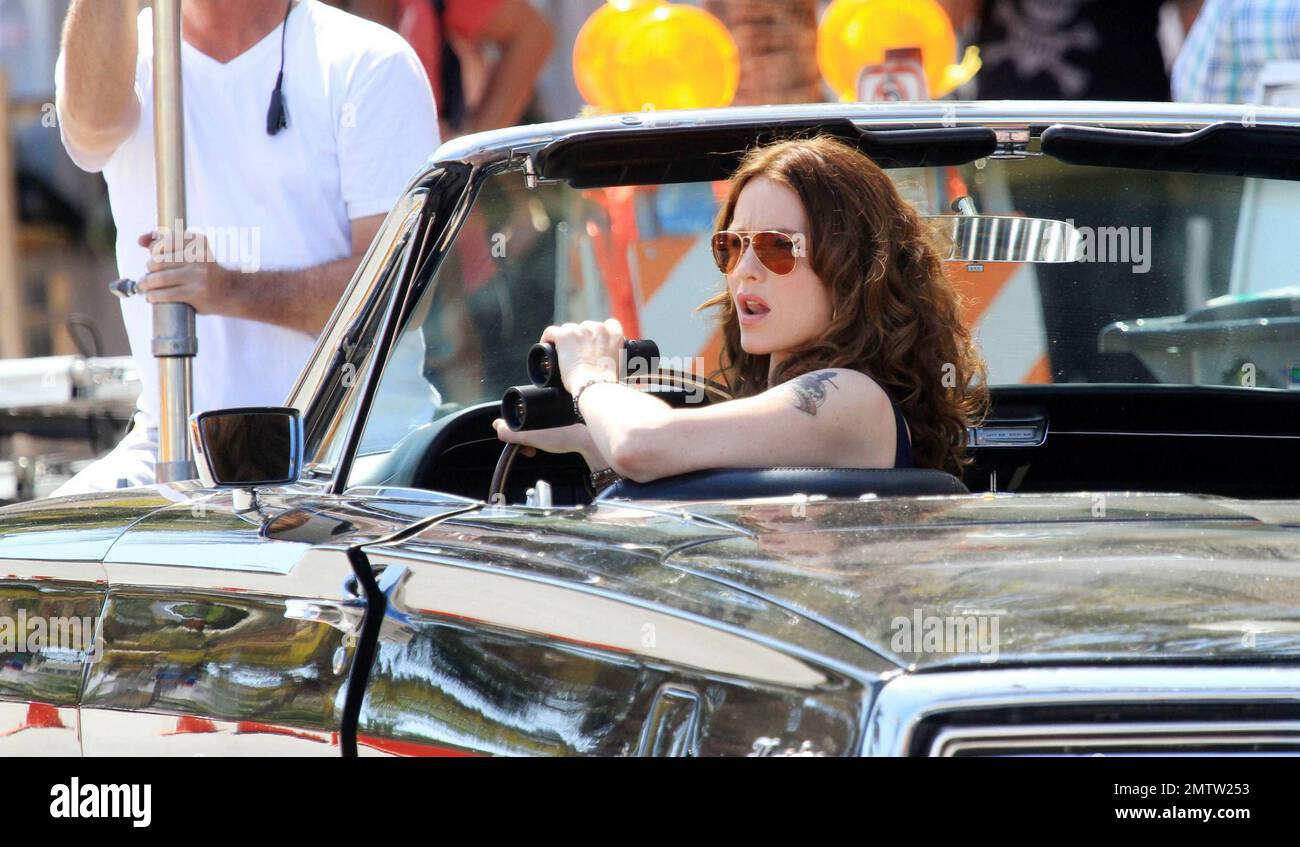 Shooting on location Michael Clarke Duncan, Saffron Burrows and Geoff ...