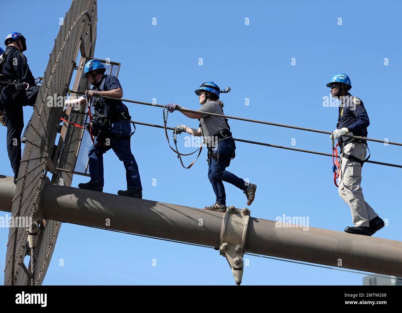 In this Tuesday, May 2, 2017 photo, Associated Press video journalist ...