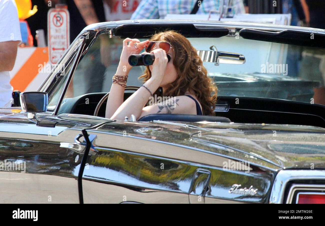 Shooting on location Michael Clarke Duncan, Saffron Burrows and Geoff ...