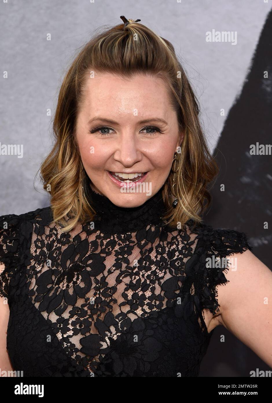 Beverley Mitchell arrives at the world premiere of "King Arthur: Legend ...