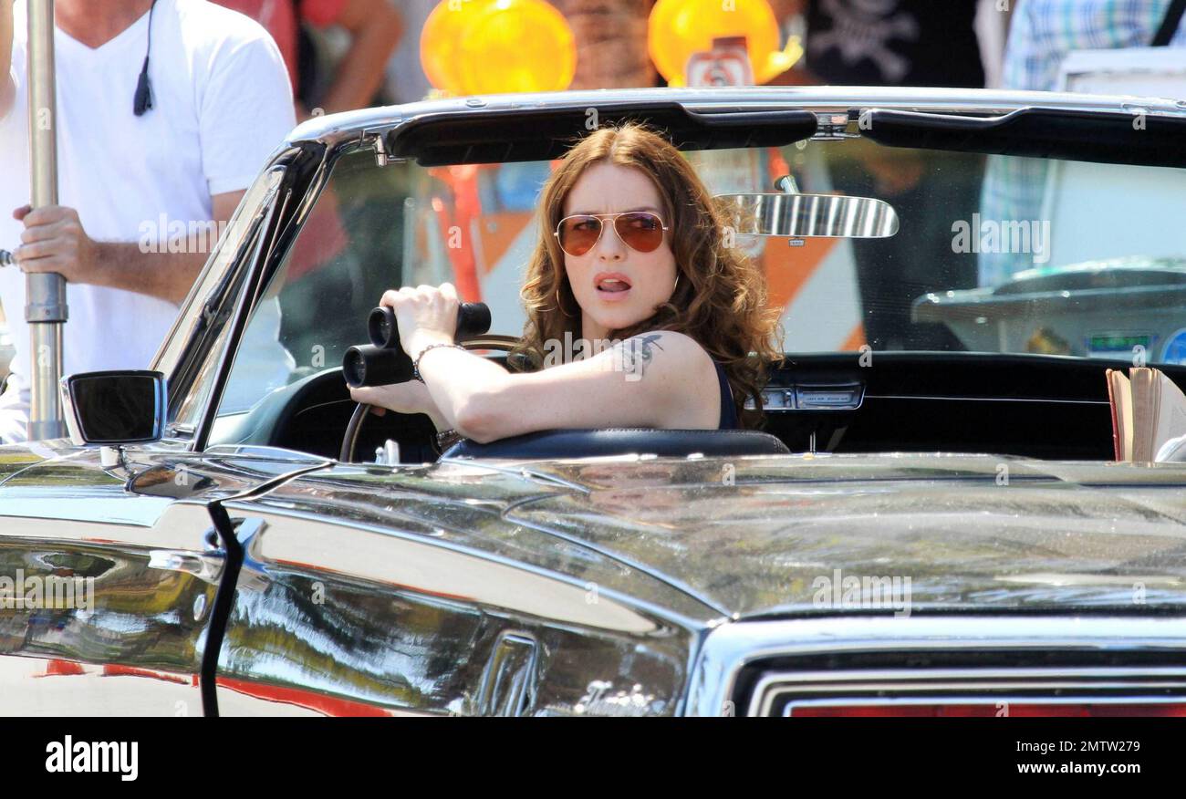 Shooting on location Michael Clarke Duncan, Saffron Burrows and Geoff ...