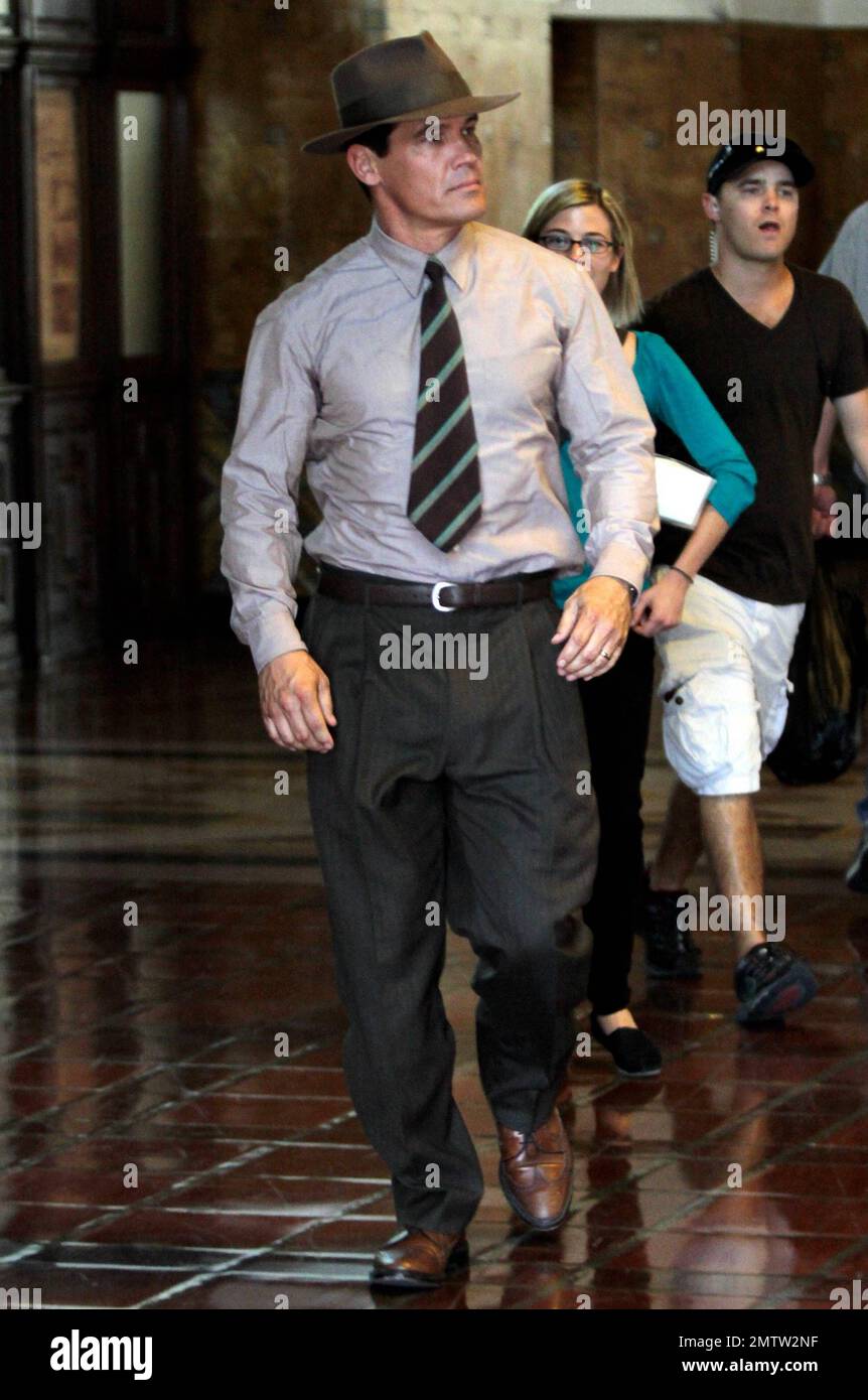 EXCLUSIVE!! Josh Brolin and Mireille Enos film scenes for the upcoming ...