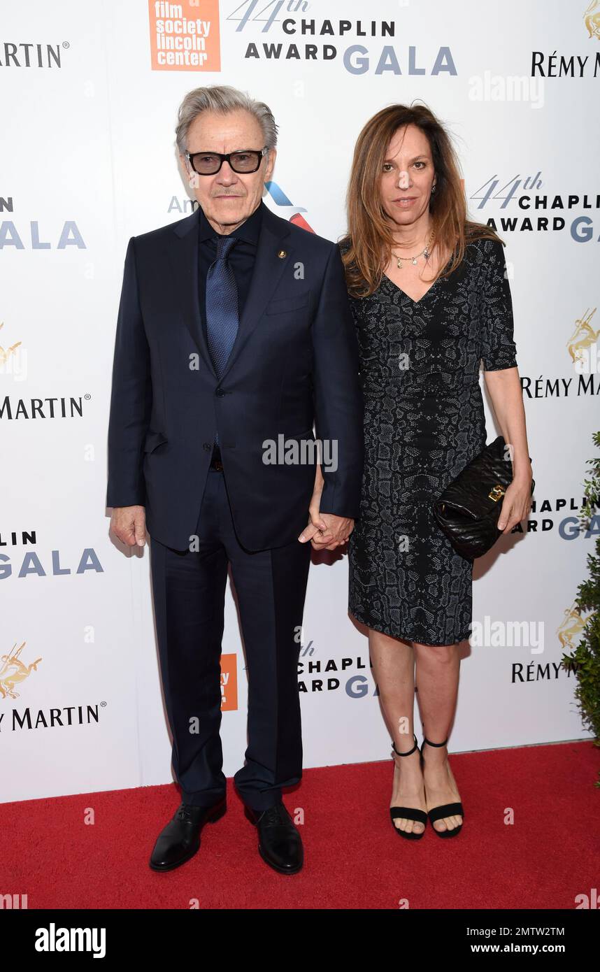 Actor Harvey Keitel and wife Daphna Kastner attend the Film Society of ...