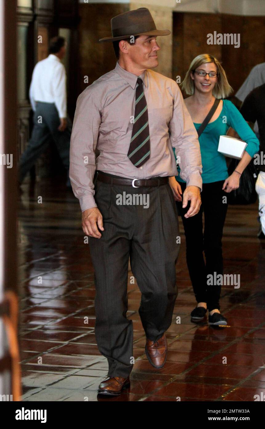 EXCLUSIVE!! Josh Brolin and Mireille Enos film scenes for the upcoming ...