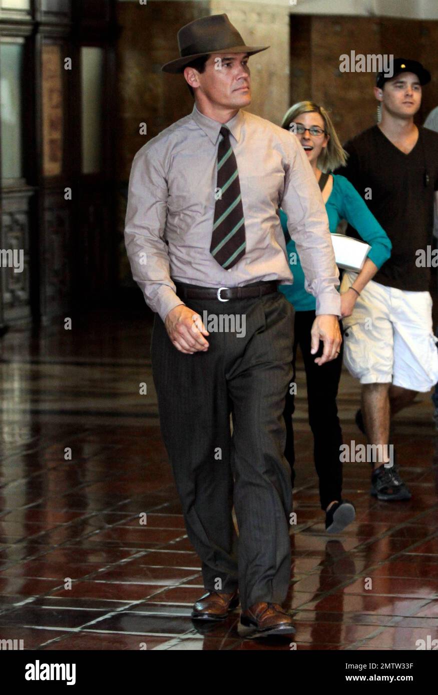 EXCLUSIVE!! Josh Brolin and Mireille Enos film scenes for the upcoming ...