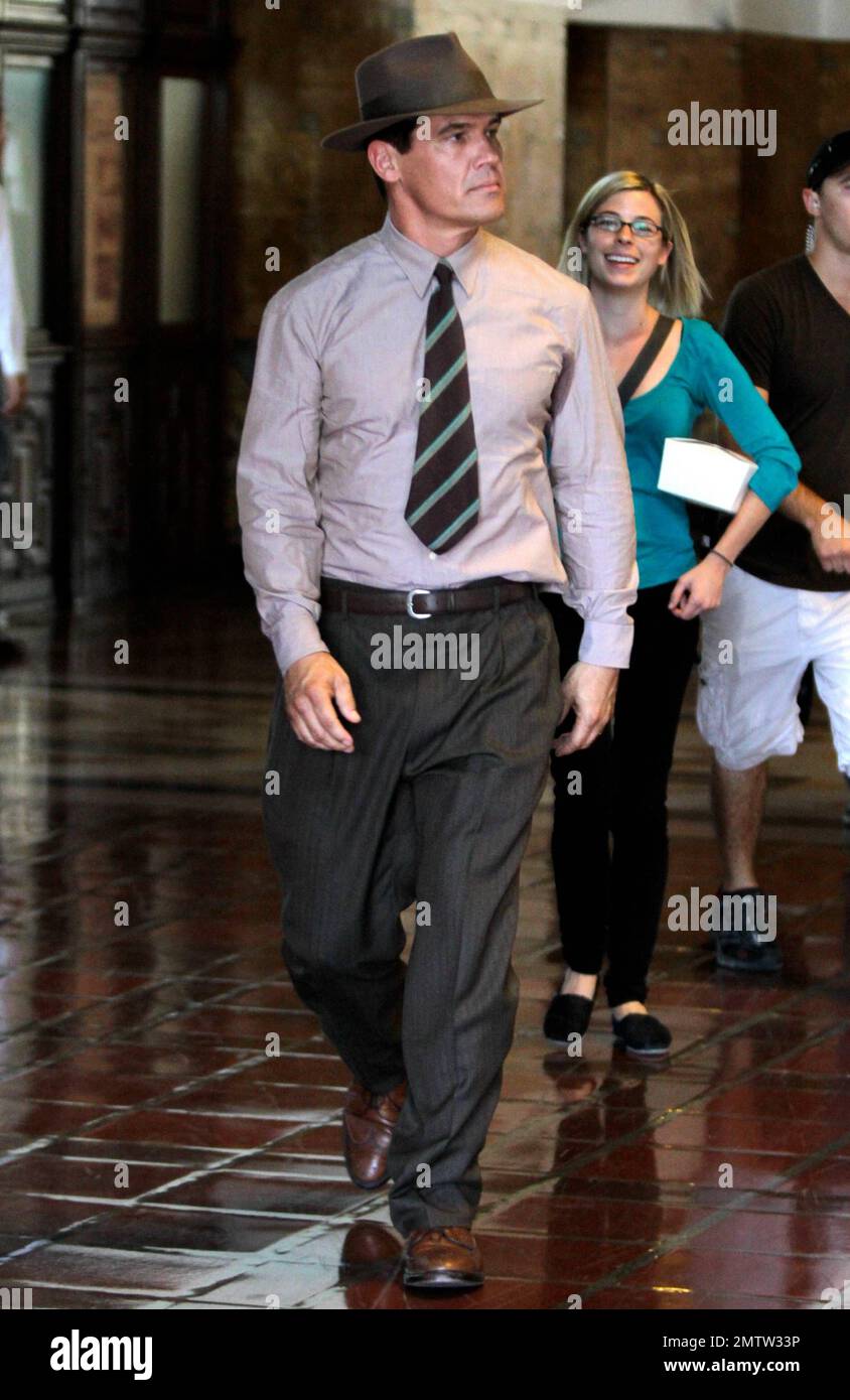 EXCLUSIVE!! Josh Brolin and Mireille Enos film scenes for the upcoming ...