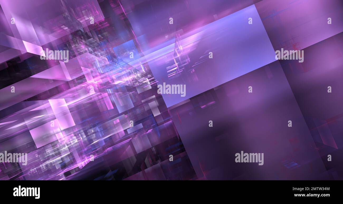 Three-dimensional 3D fractal texture. Computer generated abstract ...