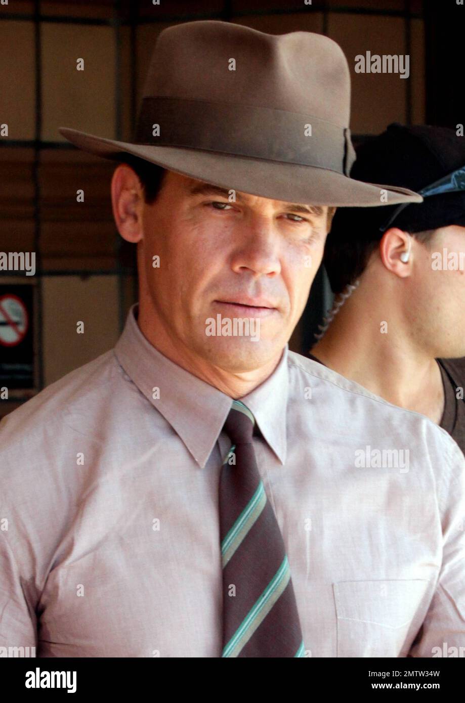 EXCLUSIVE!! Josh Brolin and Mireille Enos film scenes for the upcoming ...