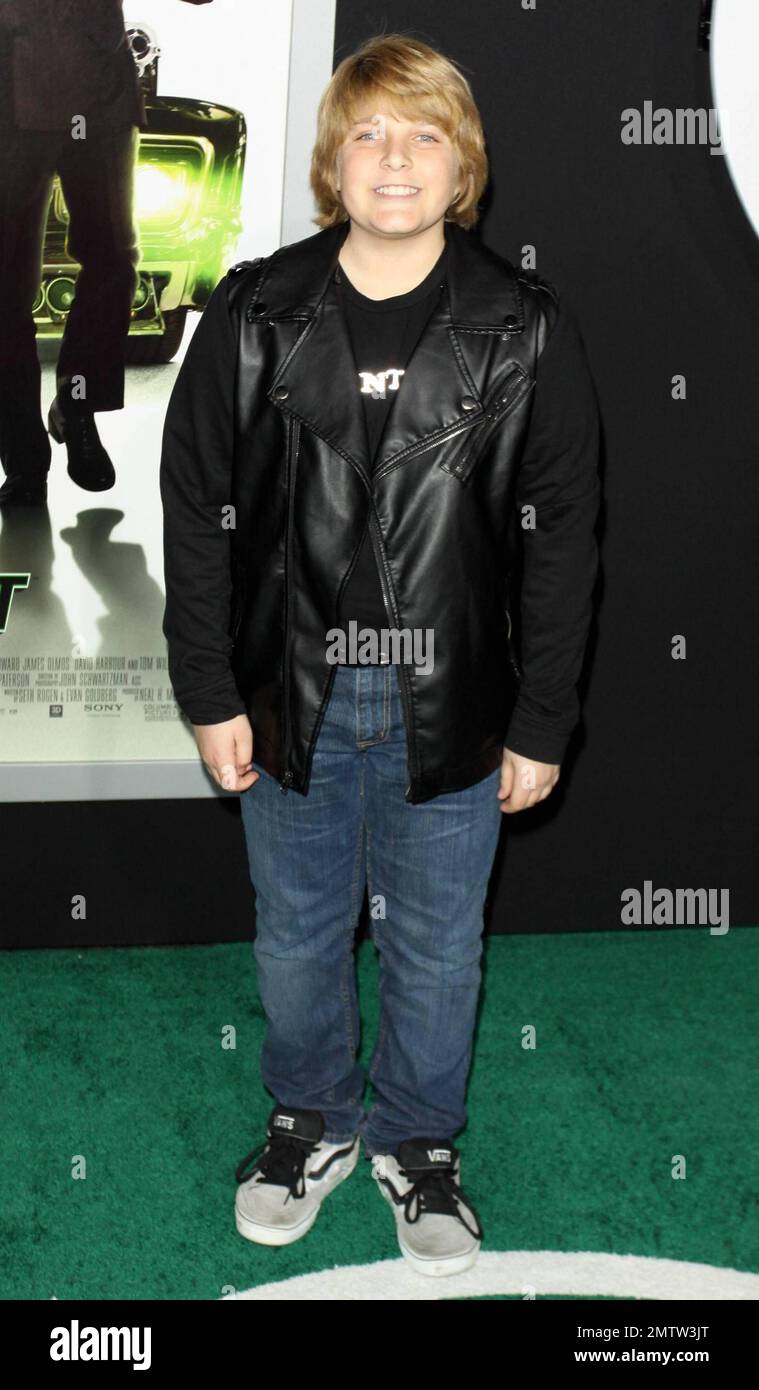 Brecken Palmer at the Los Angeles premiere of "The Green Hornet" at ...