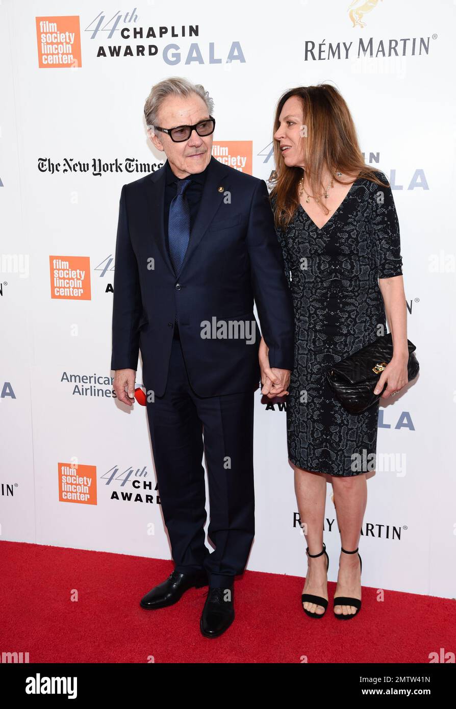Actor Harvey Keitel and wife Daphna Kastner attend the Film Society of ...