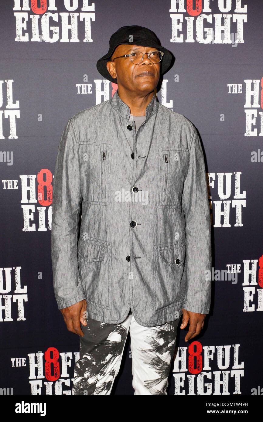 Samuel L Jackson at the Australian Premiere of "The Hateful Eight" in ...