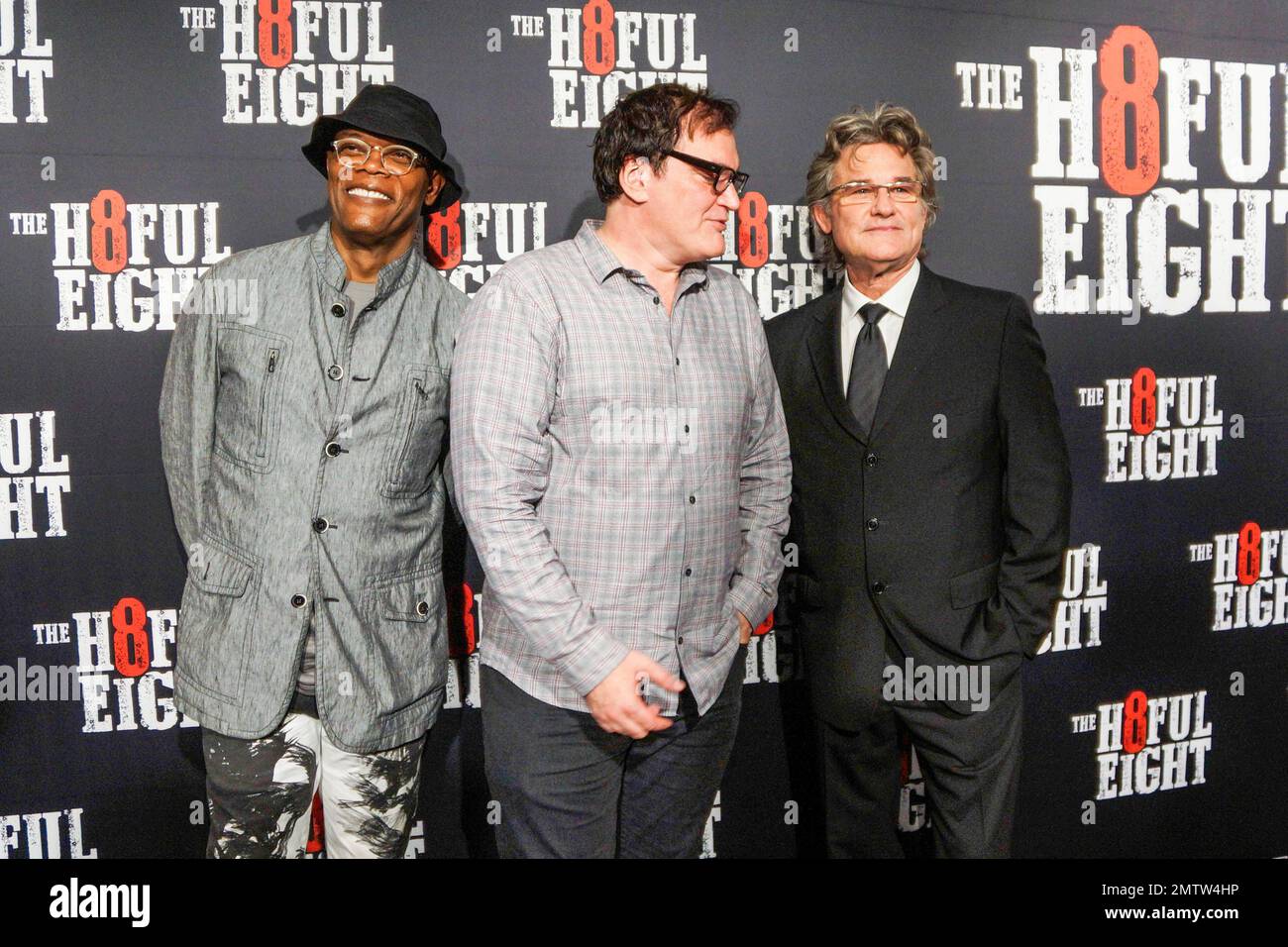Kurt Russell, Samuel L Jackson and Quentin Tarantino at the Australian ...