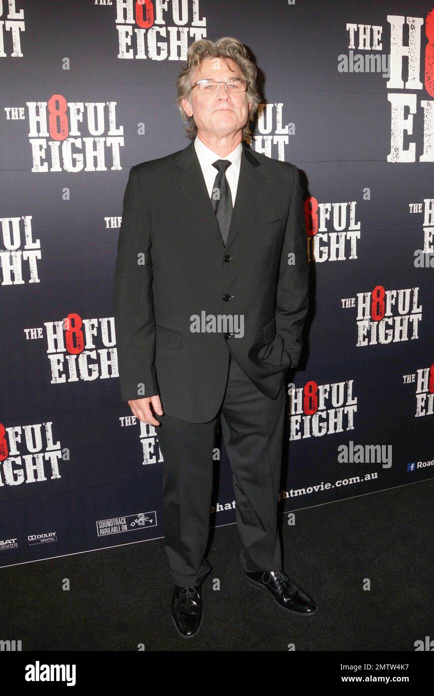 Kurt Russell at the Australian Premiere of "The Hateful Eight" in ...