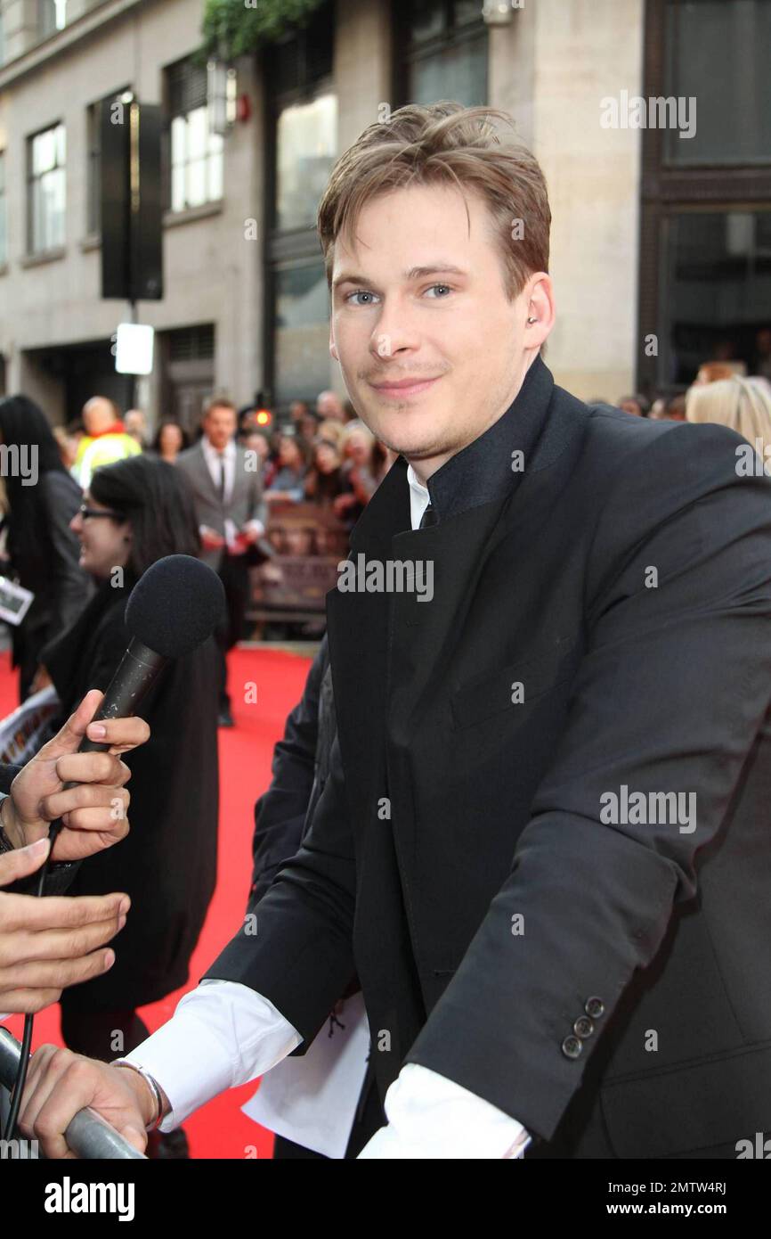 Lee Ryan walks the red carpet at the world premiere of "The Heavy", a ...