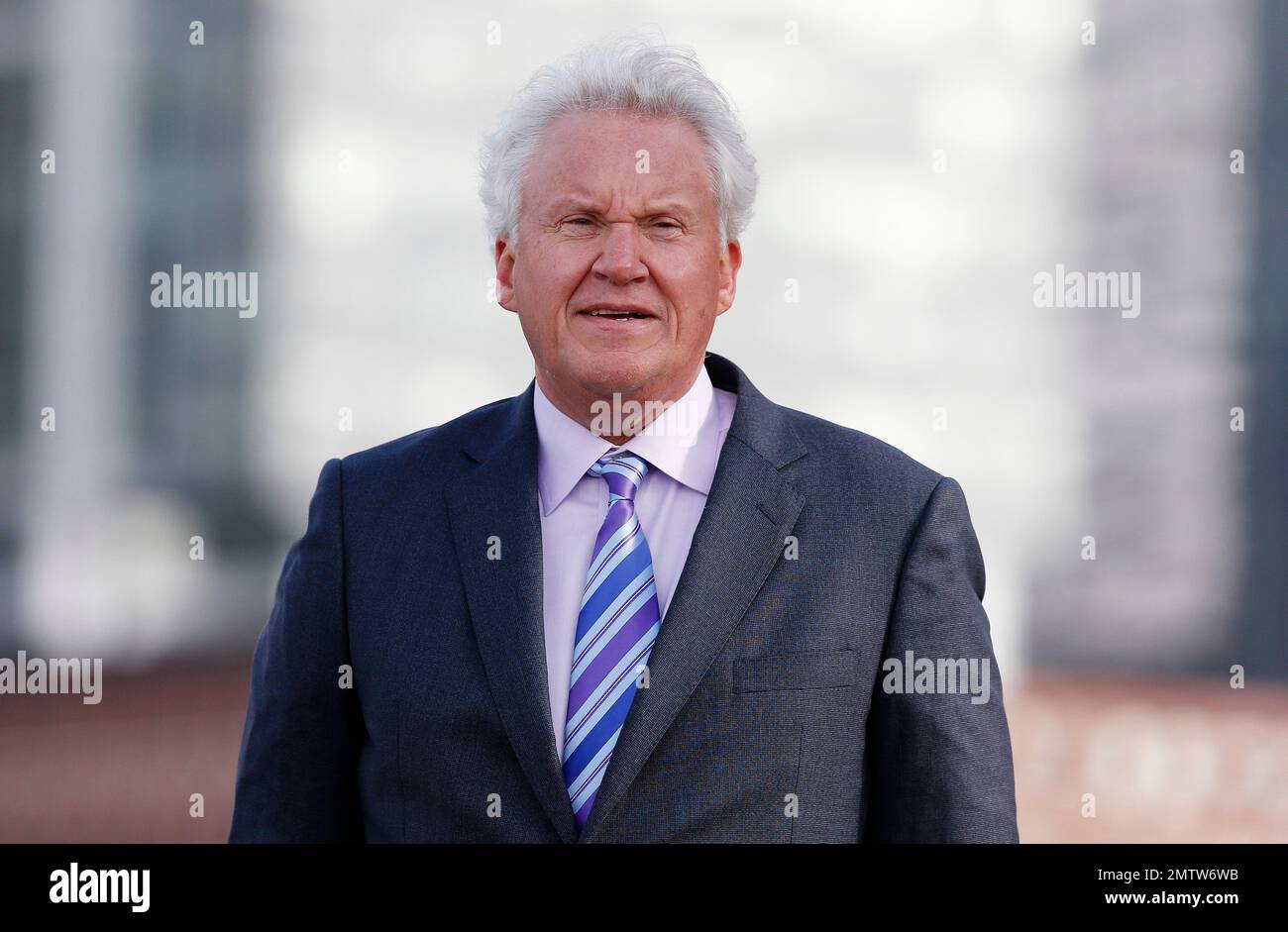General Electric CEO Jeff Immelt attends a ground-breaking ceremony for ...