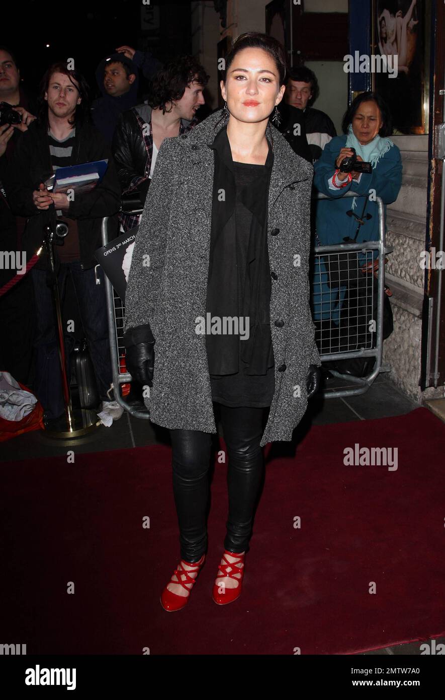 KT Tunstall walks the red carpet at Garrick Theatre during the opening ...