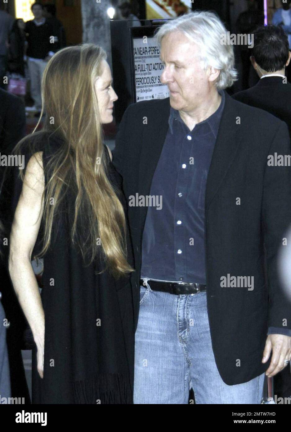 James Cameron and wife Suzy Amis at The Hurt Locker Los Angeles Red ...