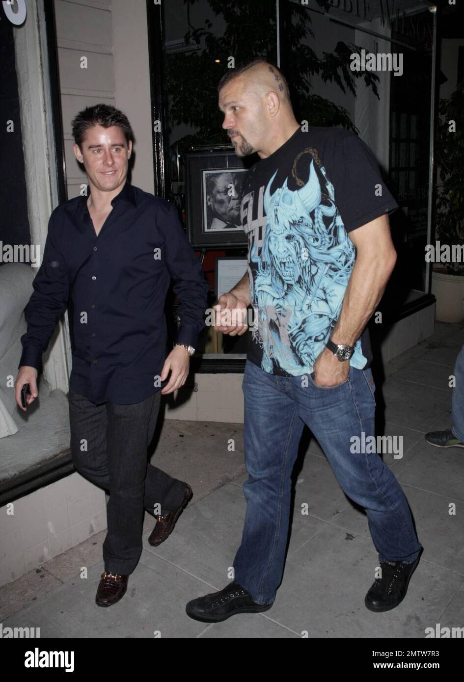 Ultimate Fighting Championship martial artist Chuck Liddell, aka The ...