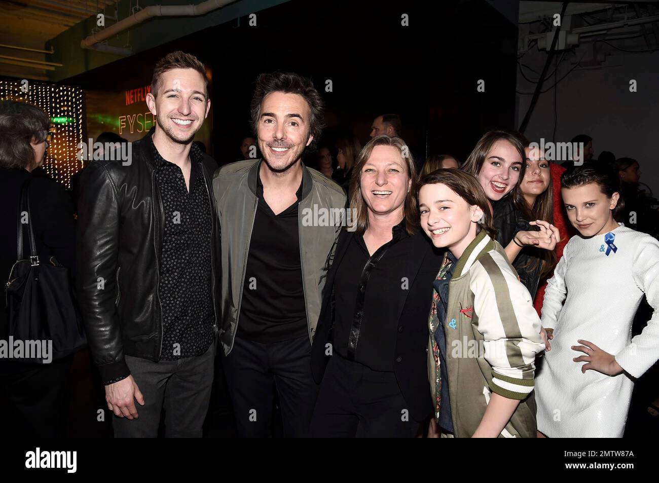Matthew Thunell, Shawn Levy, Cindy Holland, Vice President of Original ...