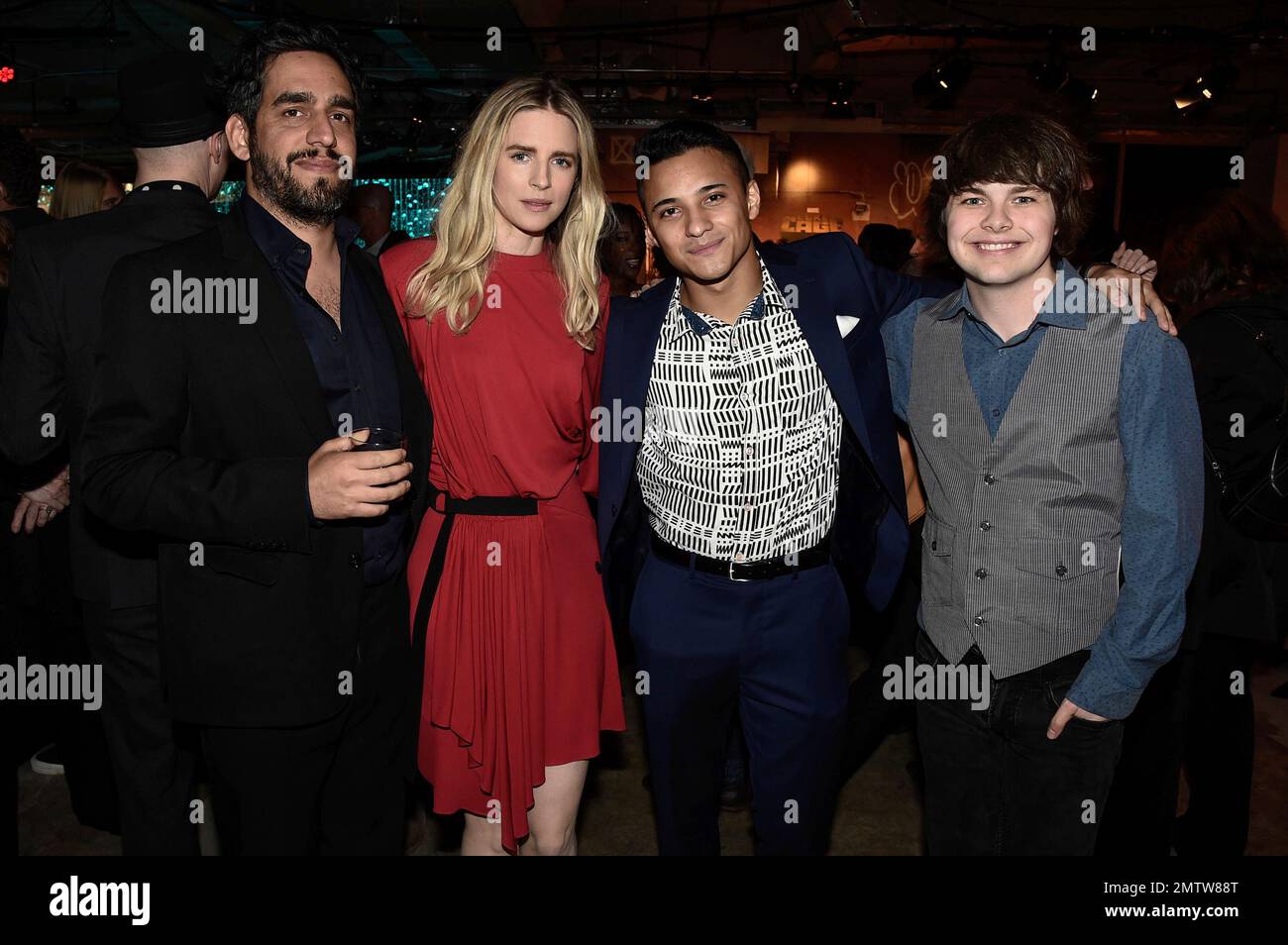 Zal Batmanglij, Brit Marling, Brandon Perea and Brendan Meyer seen at ...