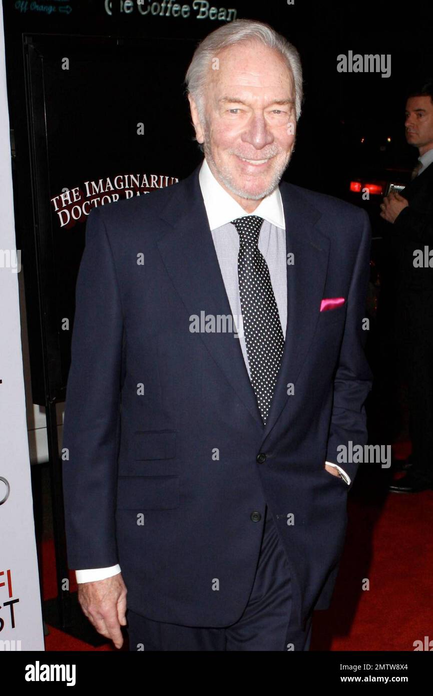 Christopher Plummer at the Gala Screening of "The Imaginarium of Dr ...