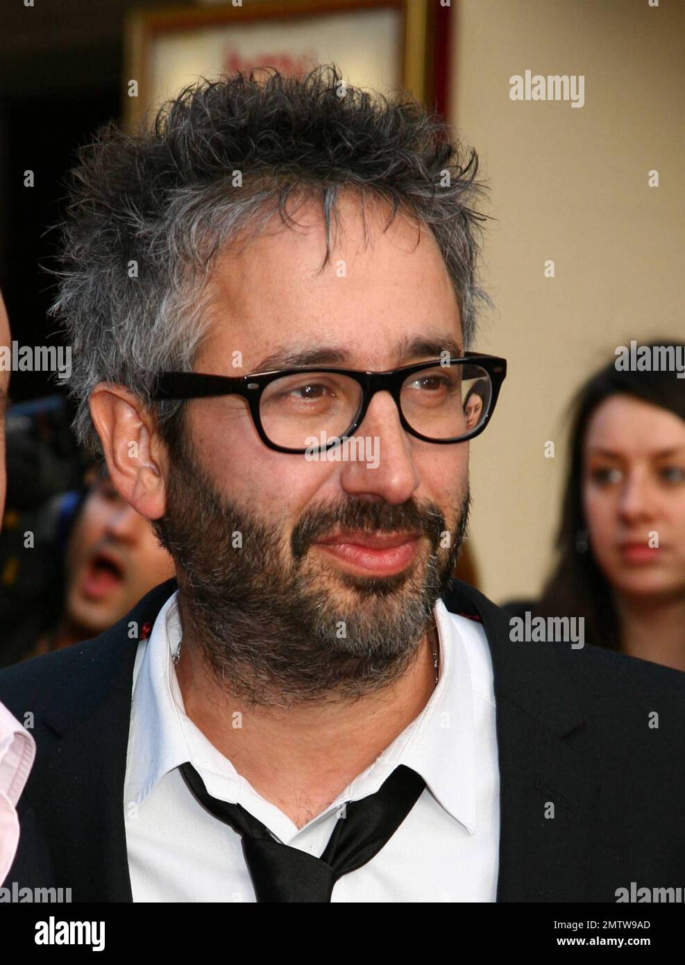 Writer David Baddiel walks the red carpet at the world premiere of "The ...