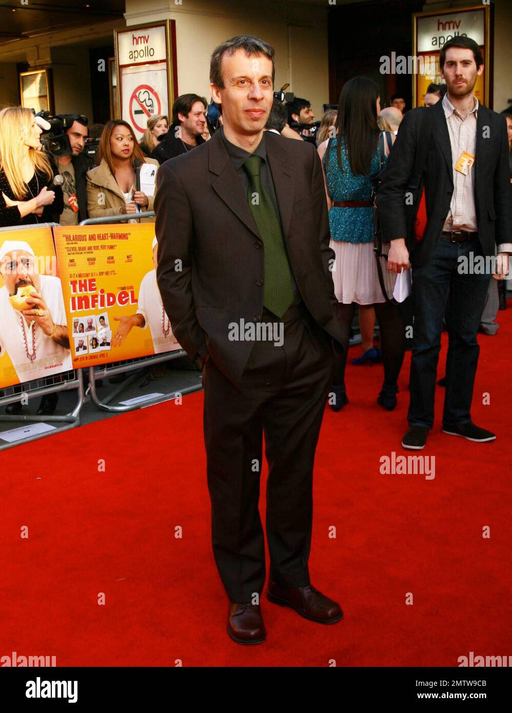 Actor David Schneider walks the red carpet at the world premiere of ...