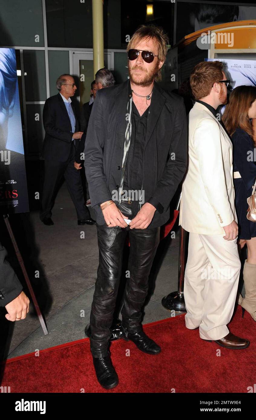 Rhys Ifans at "The Informers" premiere at the Arclight Hollywood. Los ...