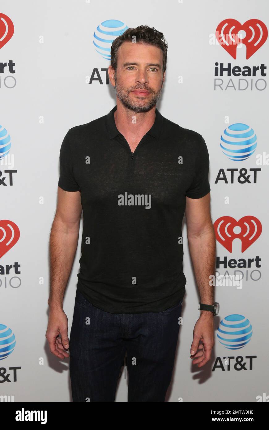 Actor Scott Foley arrives at the iHeartCountry Festival at the Frank ...