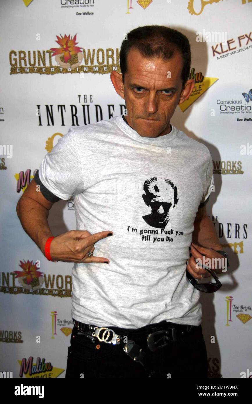 Ezra Buzzington at the premiere for "The Intruders" at Universal City ...