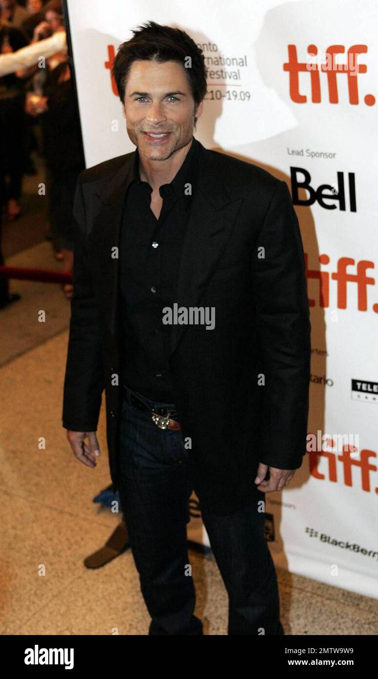 Rob Lowe at The Invention of Lying premiere at the Toronto ...