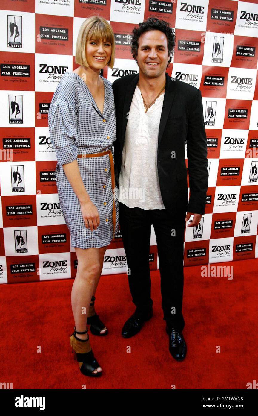 Mark Ruffalo and wife Sunrise Coigney at "The Kids Are All Right ...