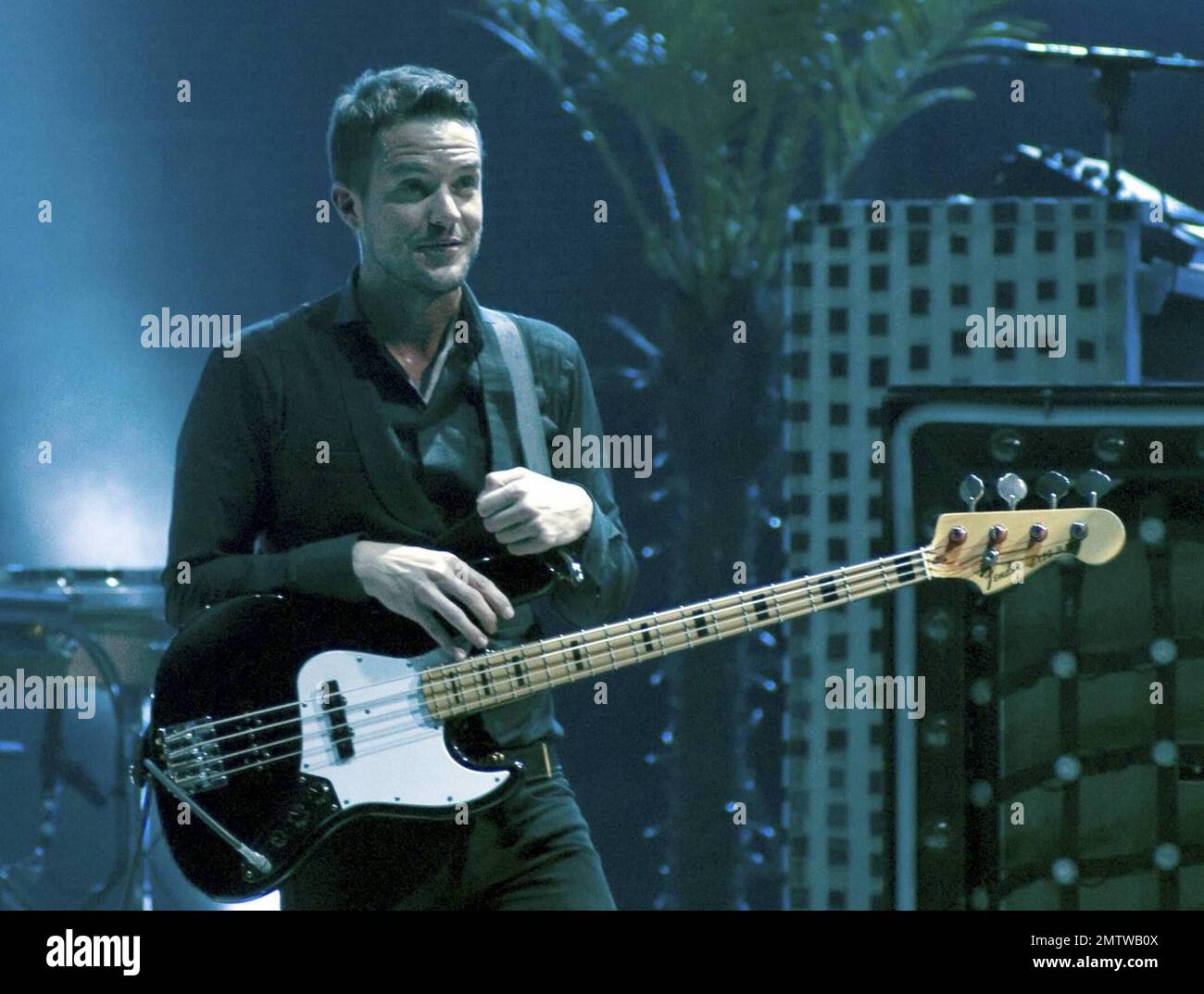 The Killers performs live in concert at American Airlines Arena in ...