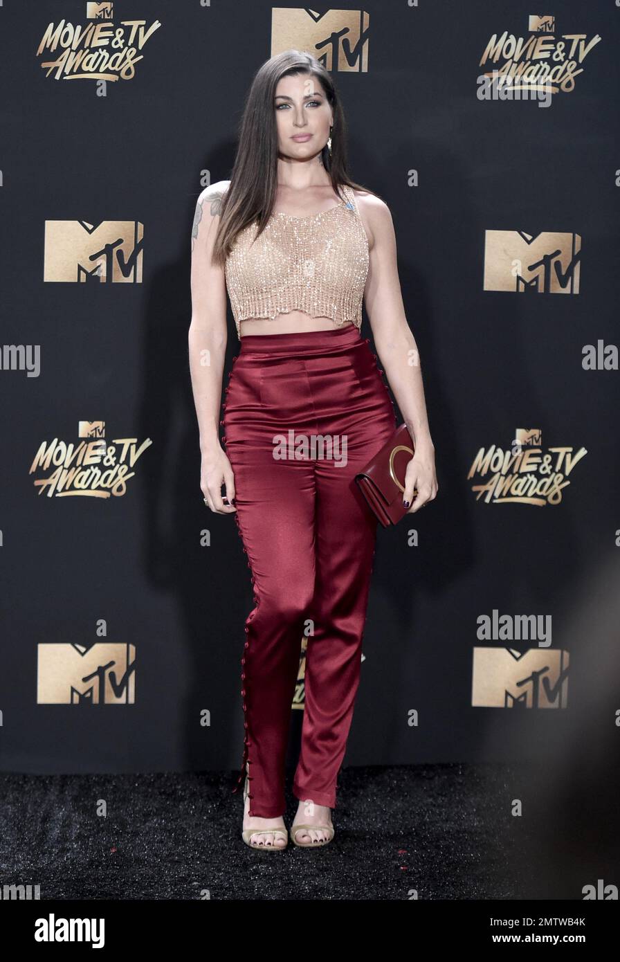 Trace Lysette arrives at the MTV Movie and TV Awards at the Shrine ...