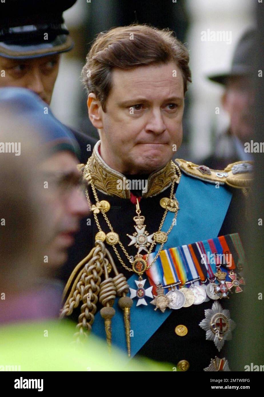 Colin firth as king george vi hi-res stock photography and images - Alamy