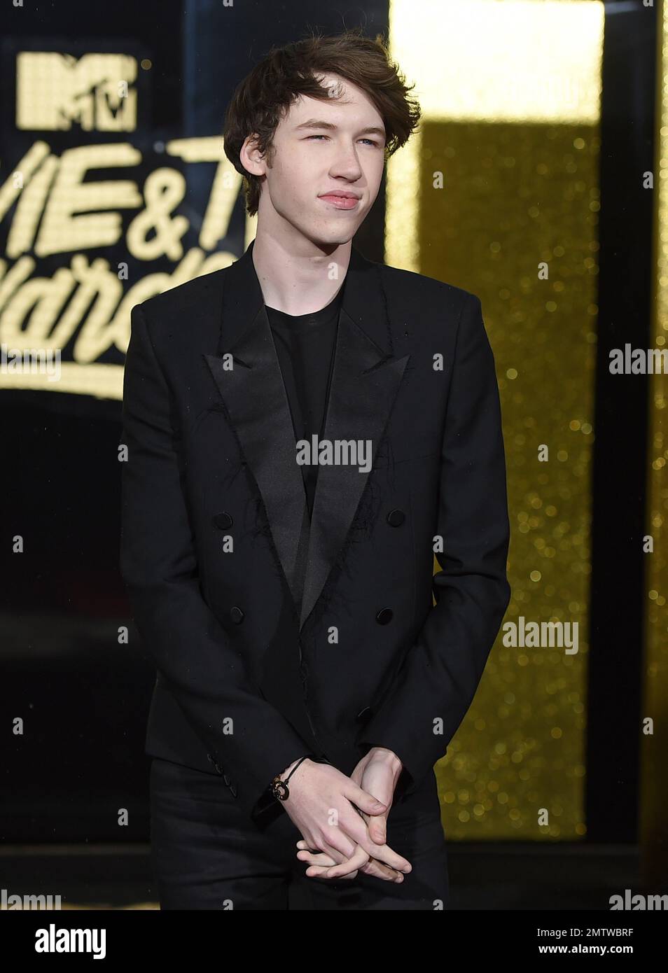 Devin Druid arrives at the MTV Movie and TV Awards at the Shrine ...
