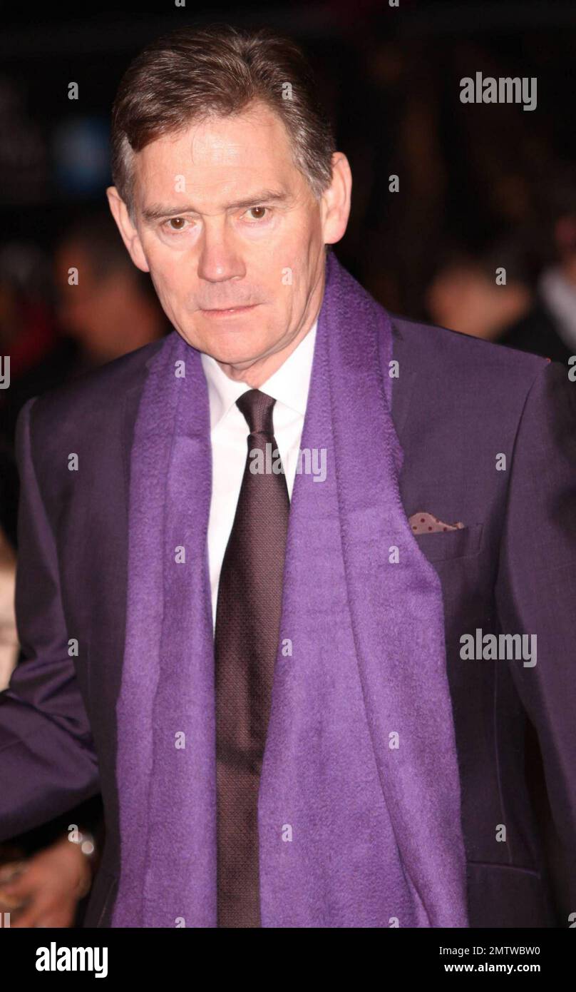 Anthony Andrews walks the red carpet for the UK premiere of Tom Hooper ...