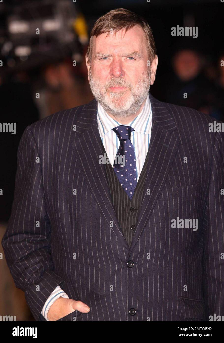 Timothy Spall walks the red carpet for the UK premiere of Tom Hooper's ...