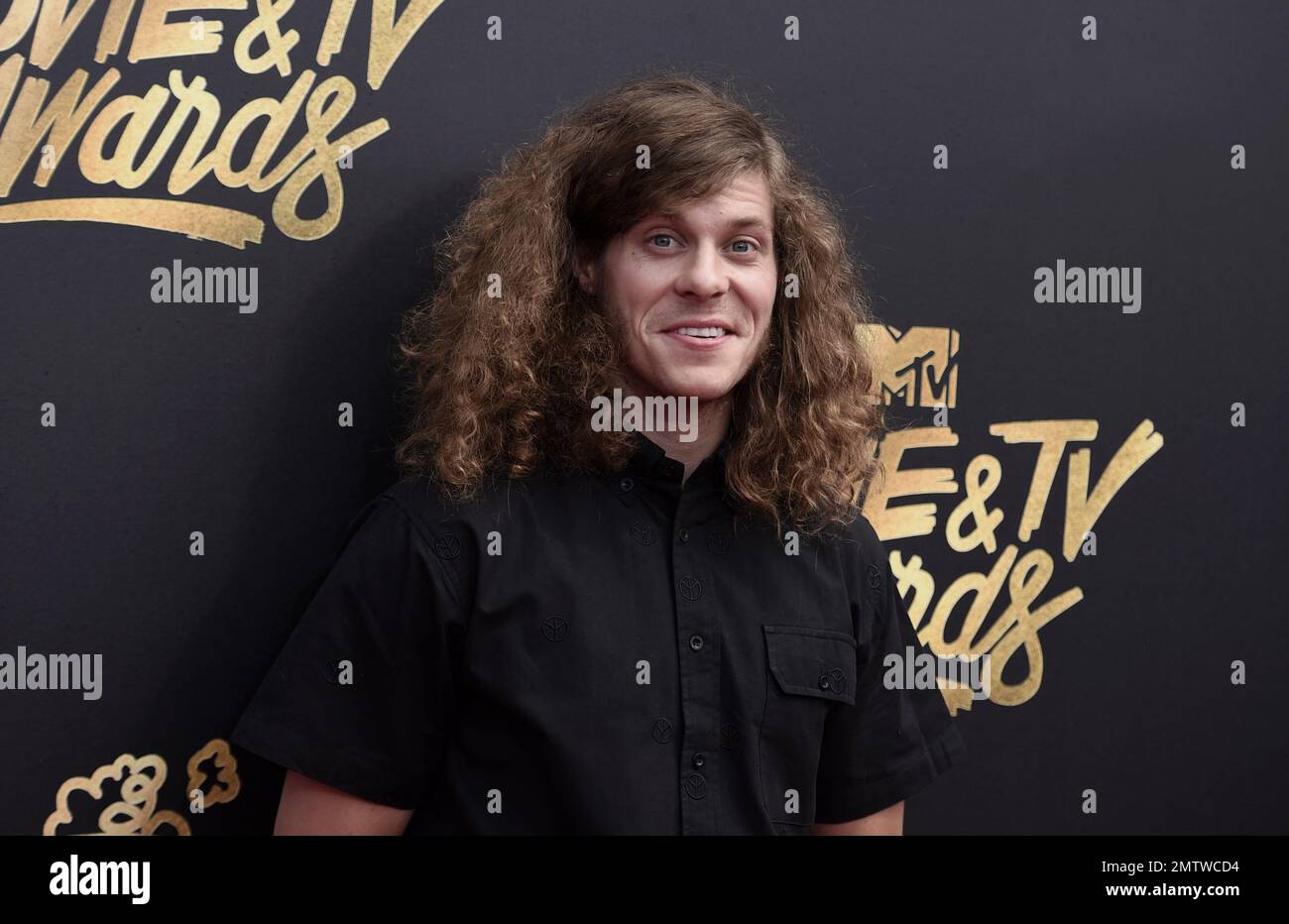 Blake Anderson arrives at the MTV Movie and TV Awards at the Shrine ...