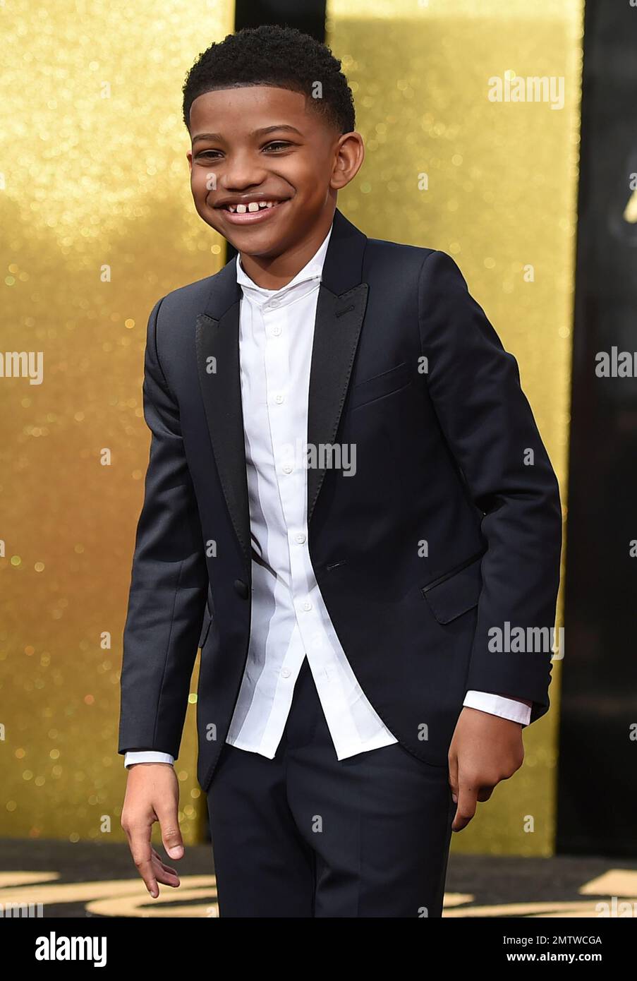 Lonnie Chavis arrives at the MTV Movie and TV Awards at the Shrine ...