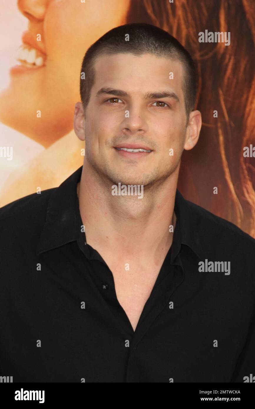 Rick Malambri arrives to the Los Angeles premiere of "The Last Song" at ...