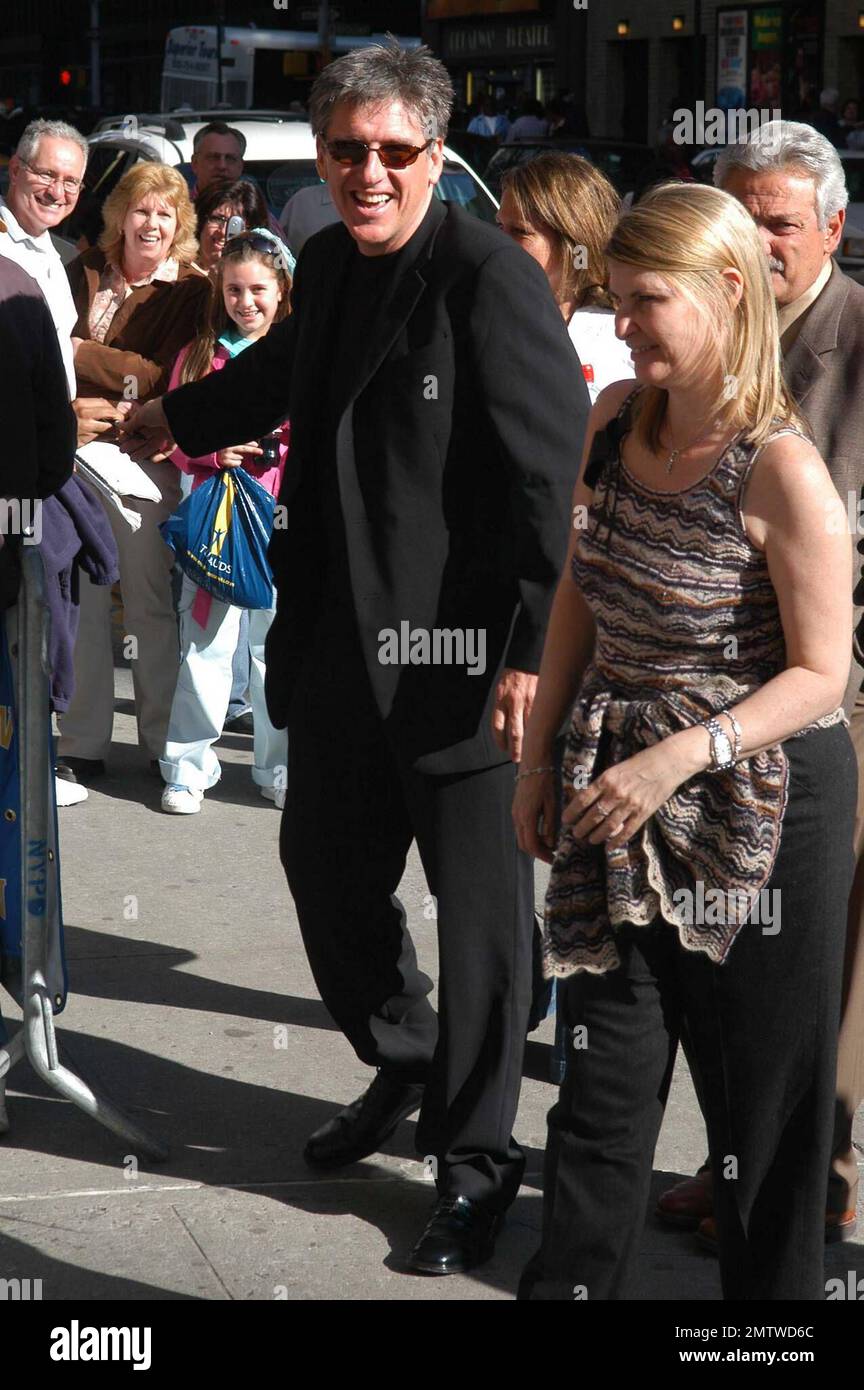 Arrivals at The Late Show With David Letterman included Craig Ferguson ...