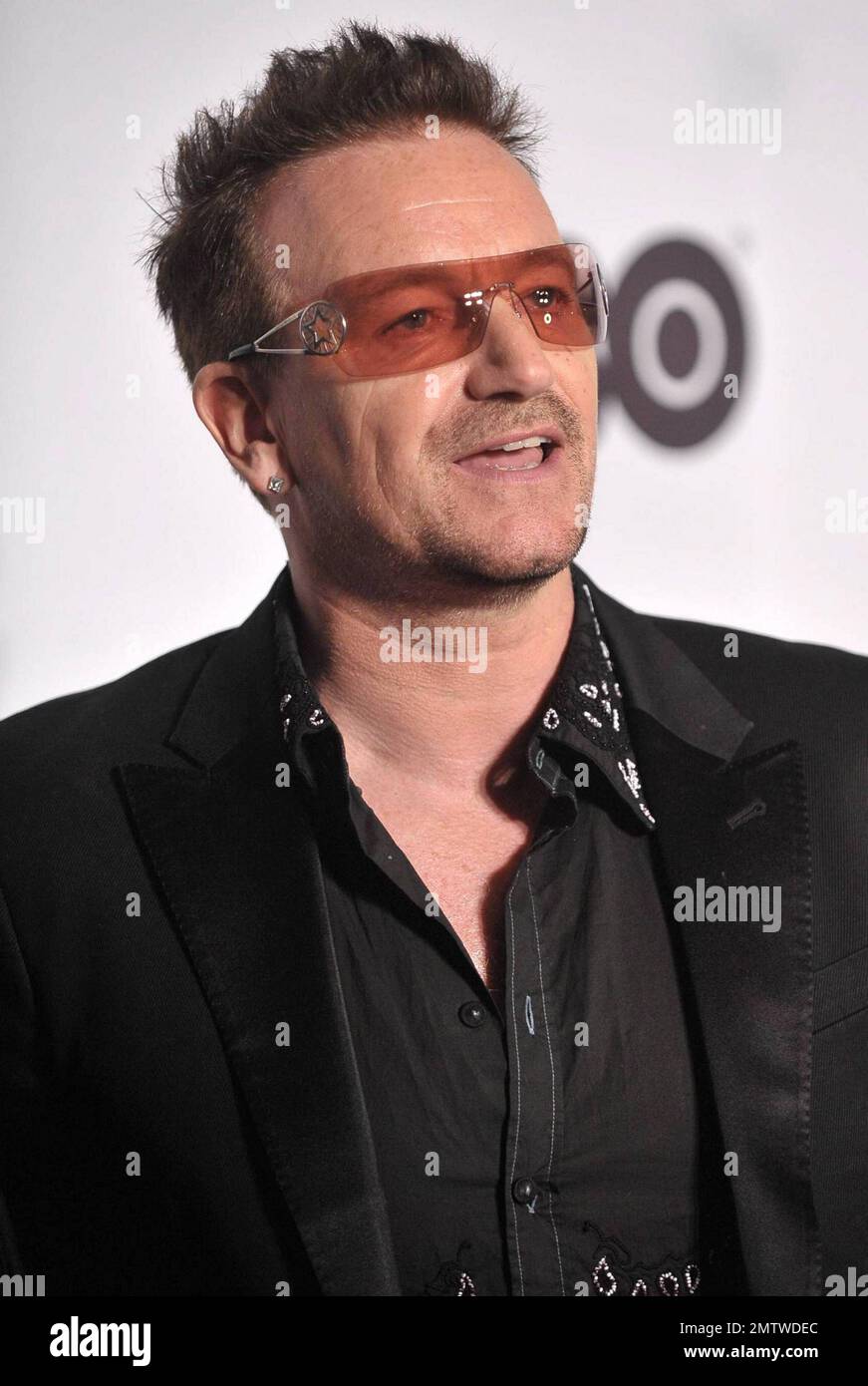 Bono arrives at The Ace Hotel for the premiere of "The Lazarus Effect ...
