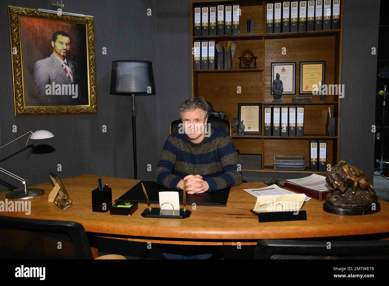 Cologne, Deutschland. 01st Feb, 2023. Actor Daniel AICHINGER plays the ...